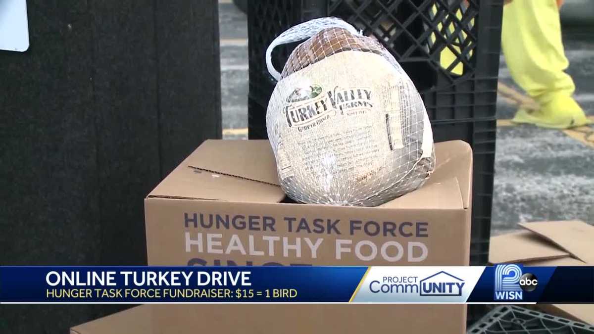 Hunger Task Force holds online turkey drive