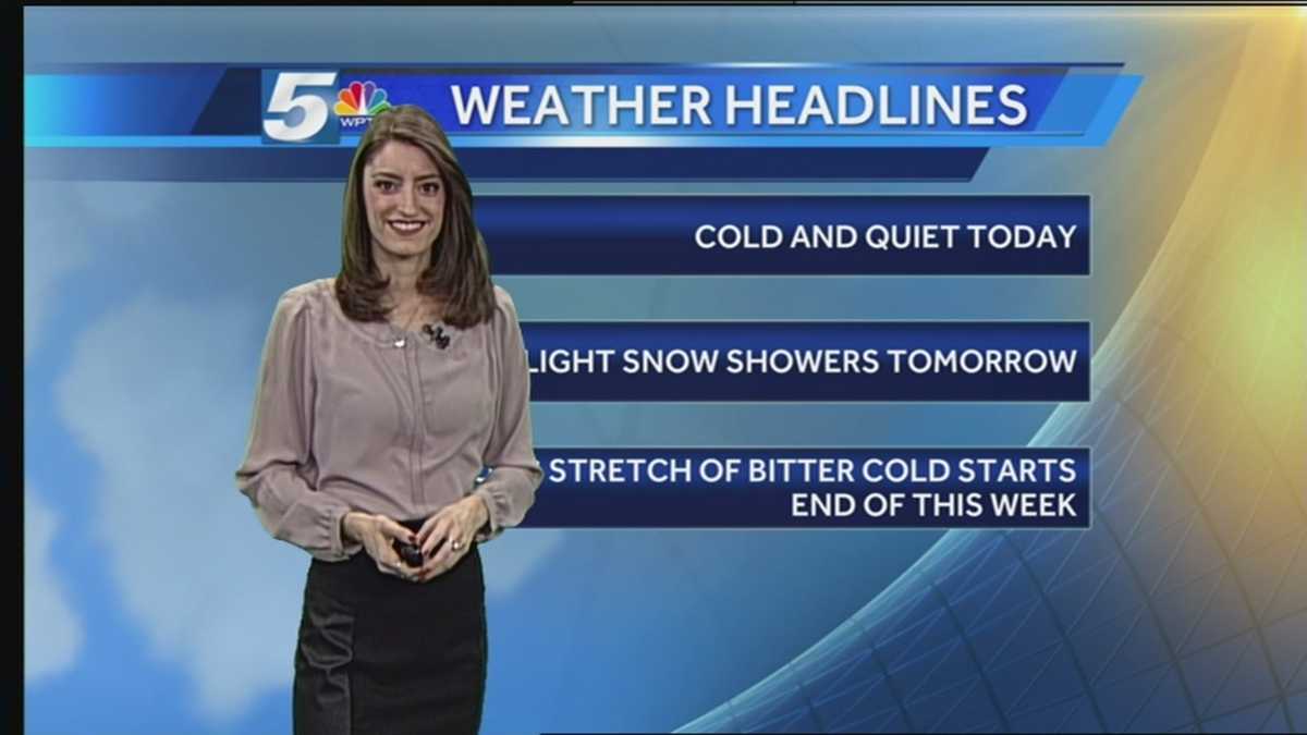 A strong cold front is knocking at our door