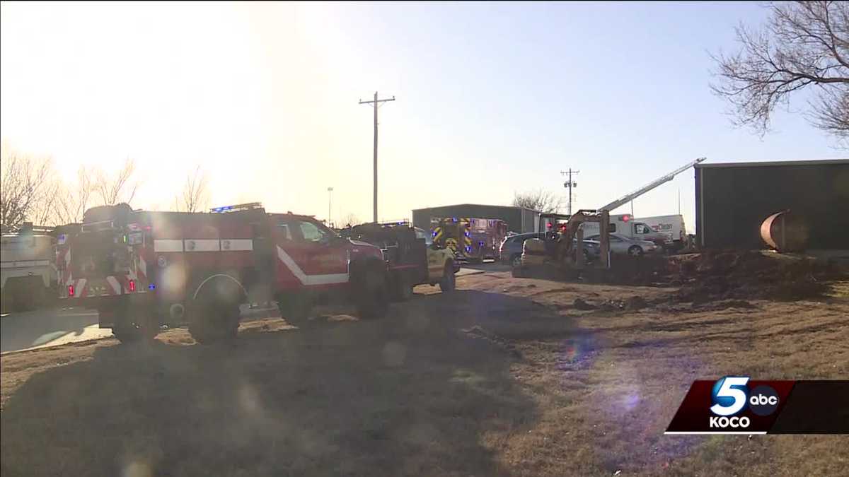 Firefighters battle flames at Edmond furniture workshop