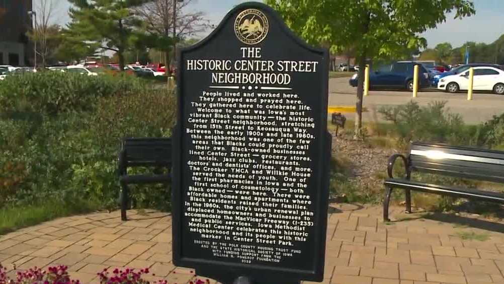 Des Moines' historic Center Street immortalized