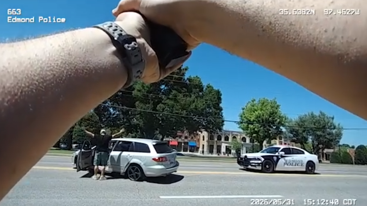 Suspect hits Edmond officer's car before leading police on chase