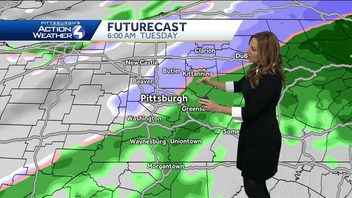 Rain, snow mix could create tricky conditions for Tuesday morning commute