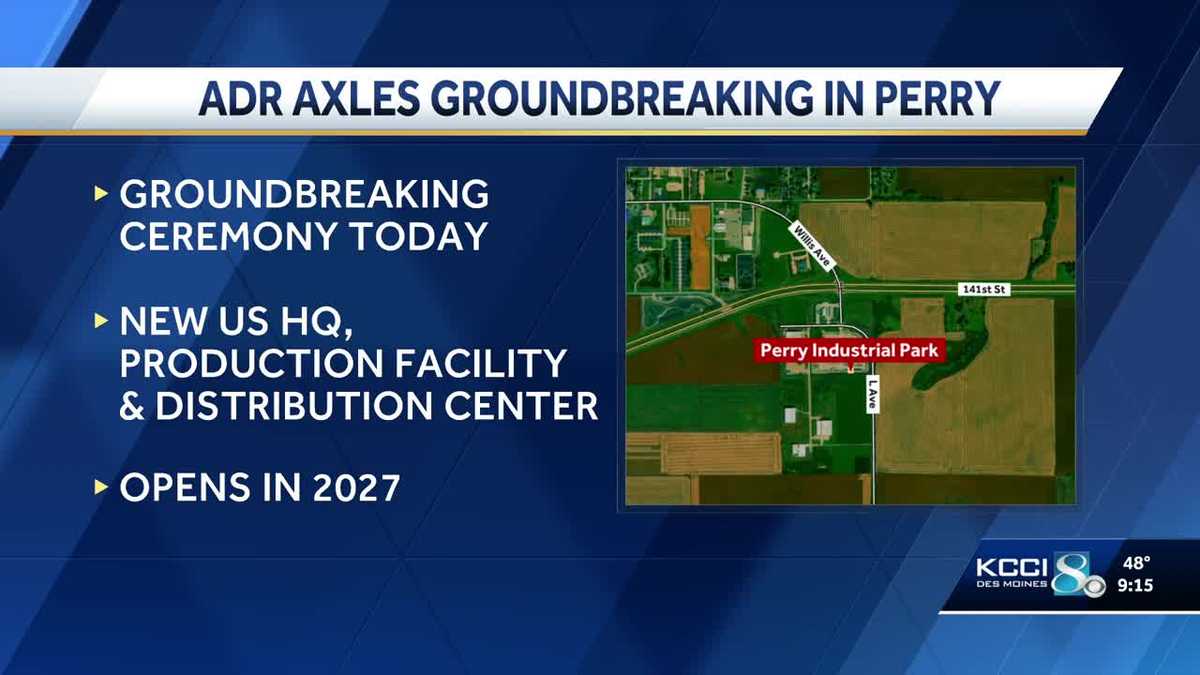 ADR Axles breaks ground on U.S. headquarters in Perry