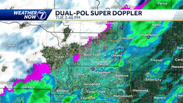 Bill Randby has the latest forecast on snow expected Tuesday evening