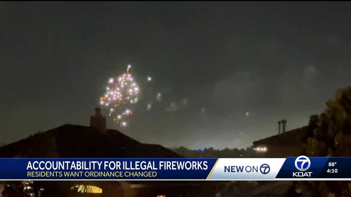 Four Hills residents demand action after illegal fireworks rain debris ...