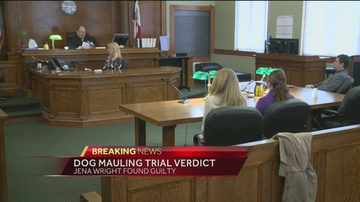 Jury announced verdict in fatal dog attack case