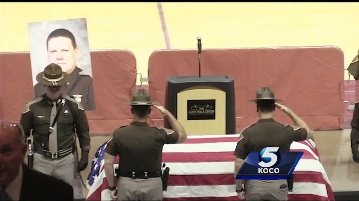 Thousands pay respects, say goodbye to fallen trooper
