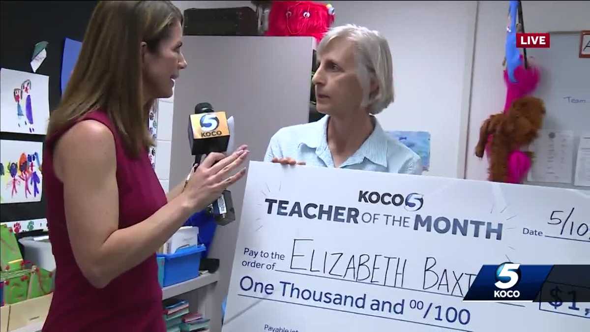 Moore teacher awarded April ‘Teacher of the Month’