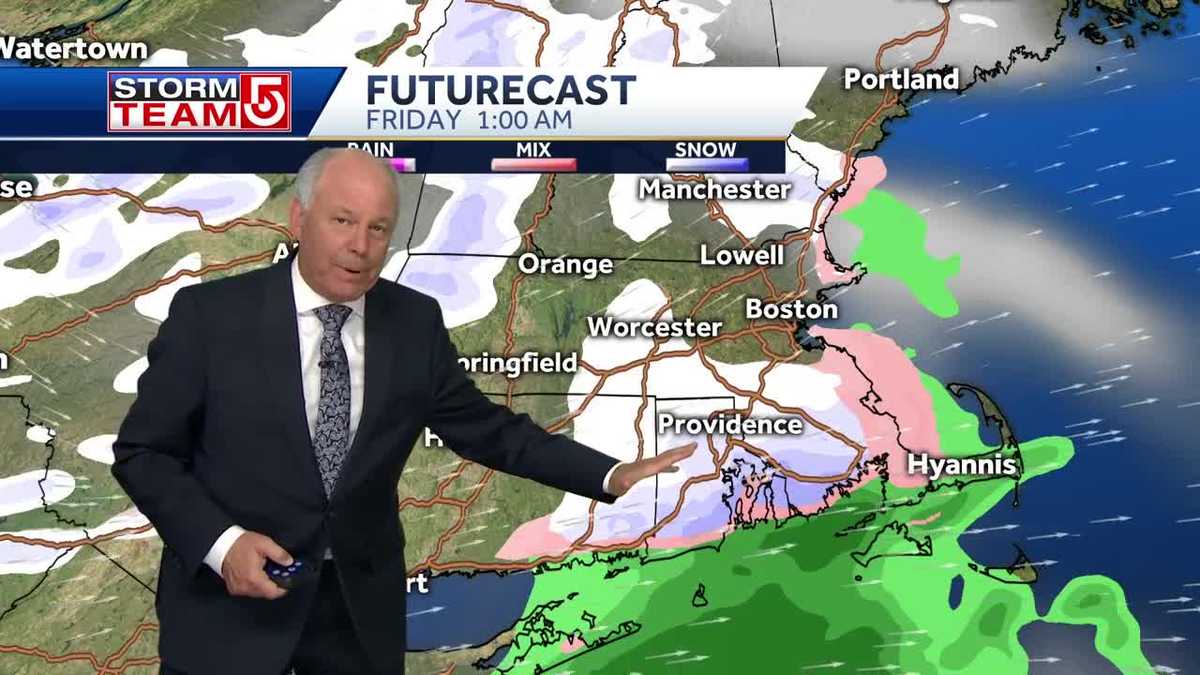Video: Cold, windy Friday ahead