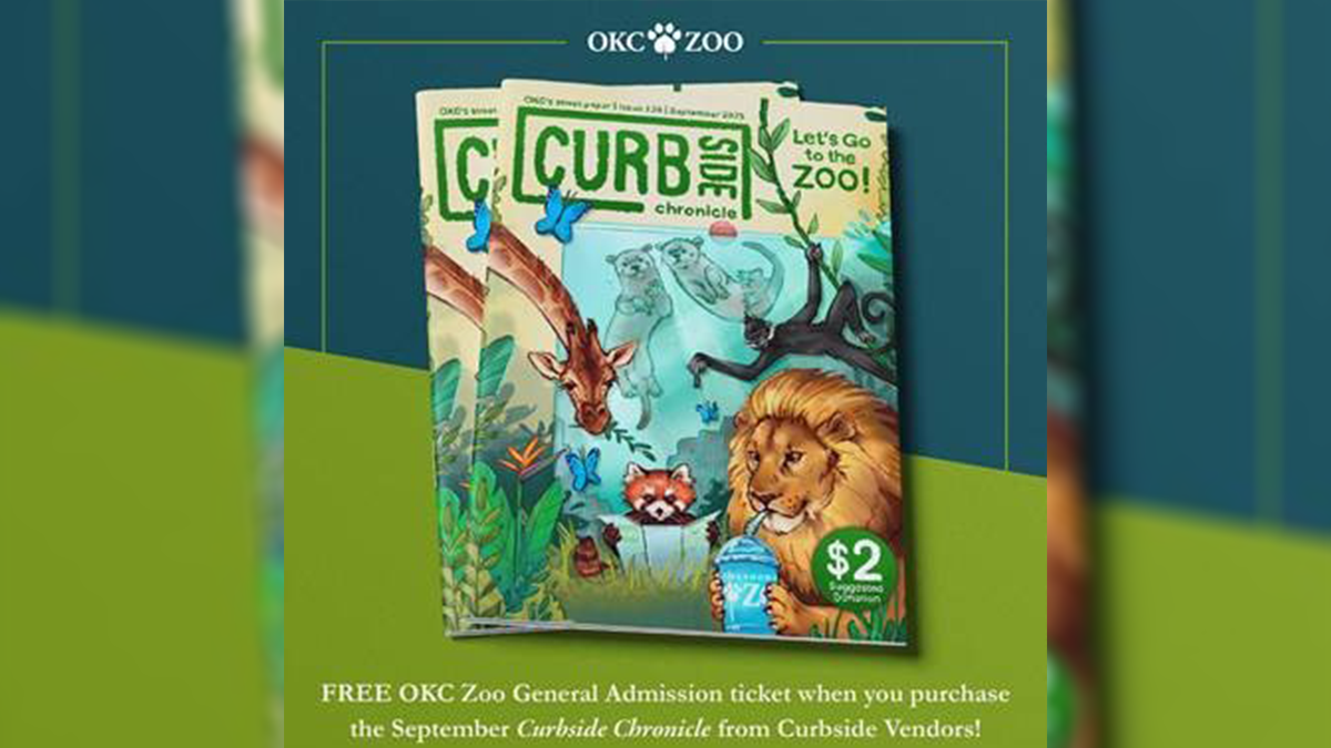 OKC Zoo and Curbside Chronicle team up for fan-favorite issue