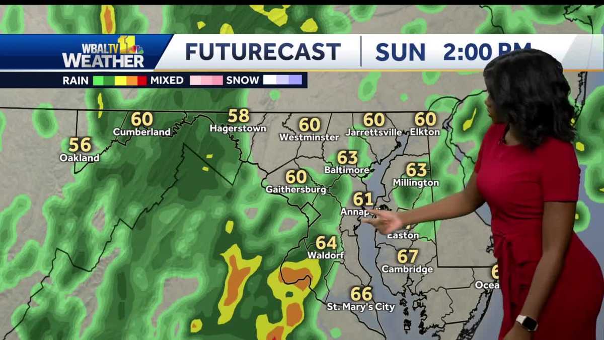 Wet and stormy weather is in the forecast