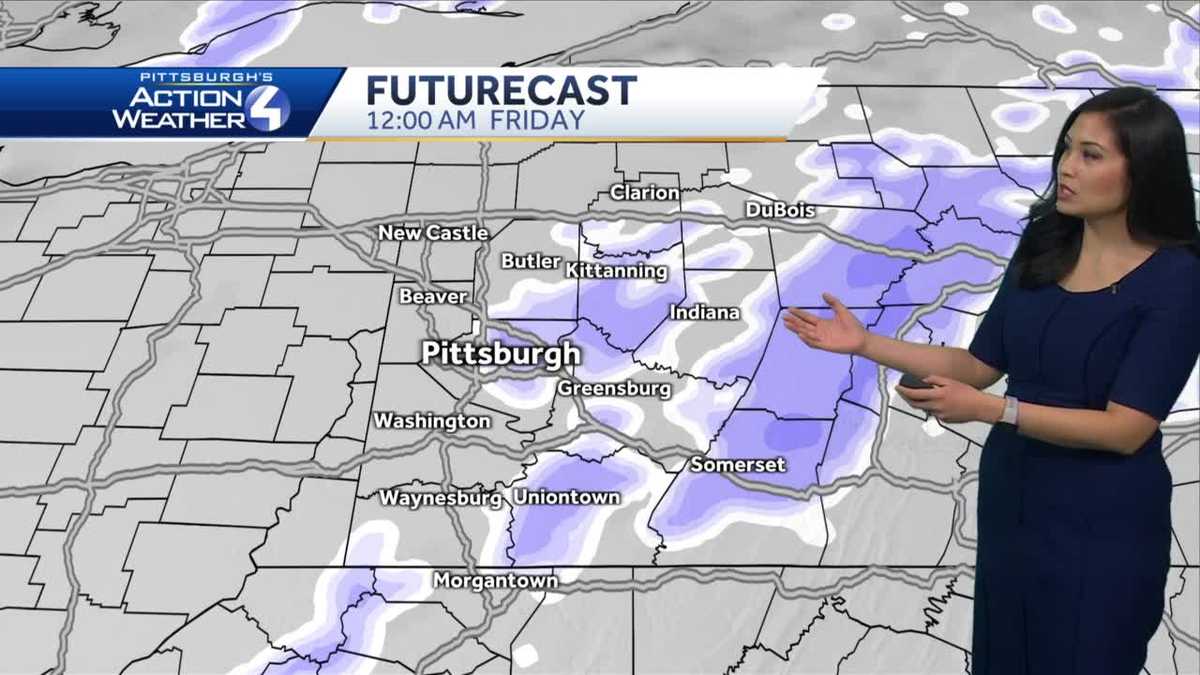 Pittsburgh Weather: Snow returns Thursday, winter weather advisory in ...