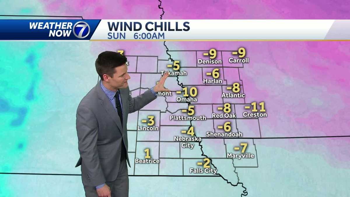 More clouds Sunday, wintry mix and snow possible next week