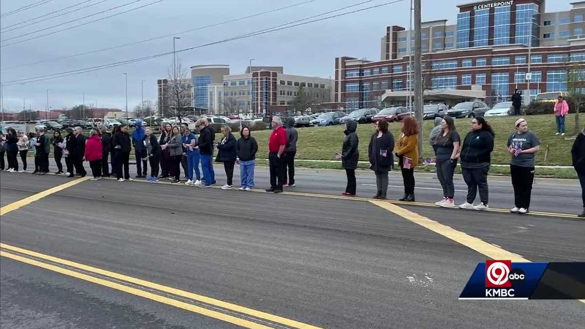 VIDEO: Officer Allen escorted to final resting place
