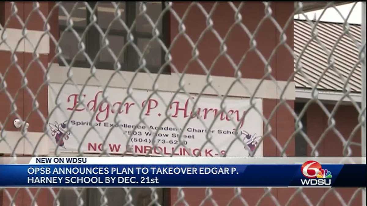 OPSB announces plan to take over Edgar P. Harney