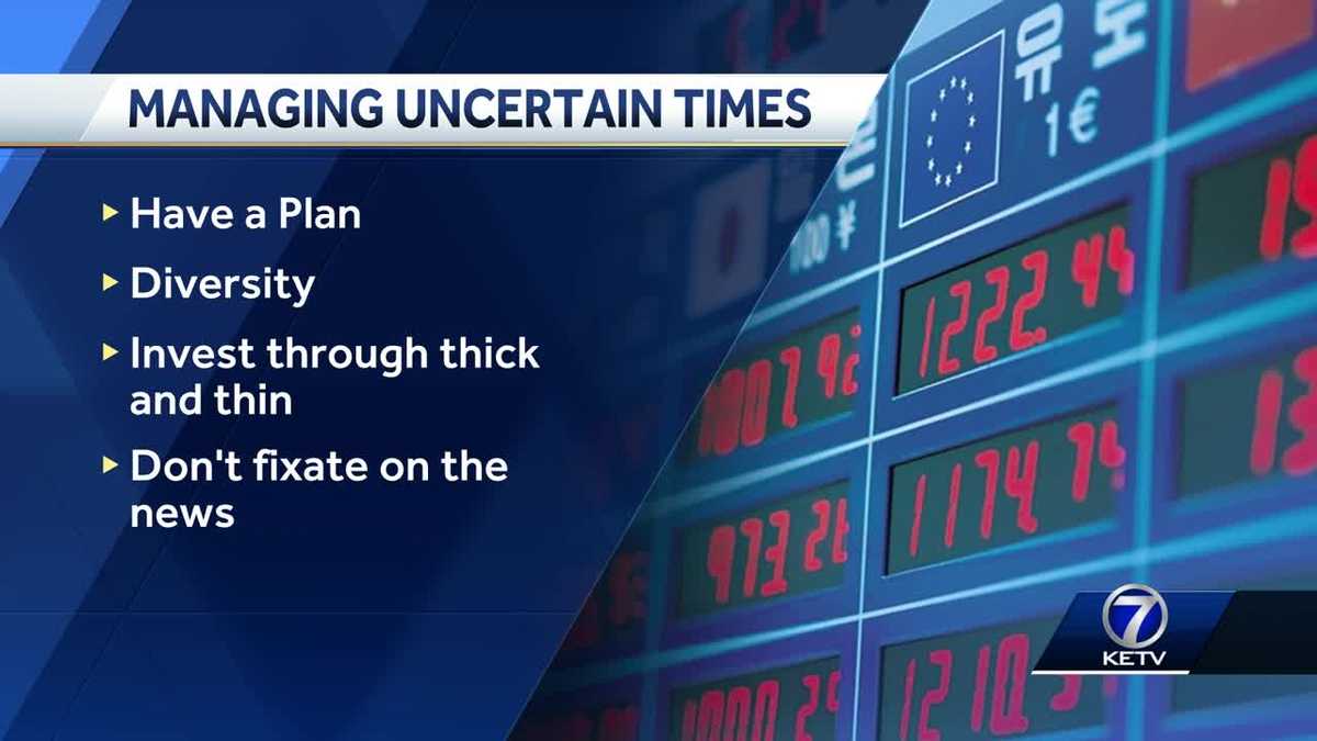 Managing money during uncertain times