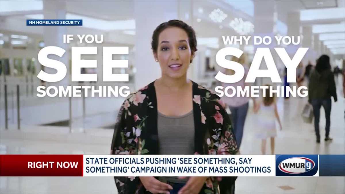 State officials push 'See Something, Say Something' campaign