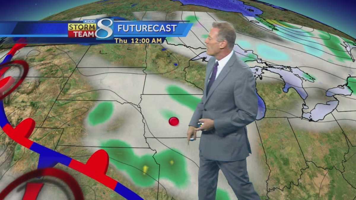 KCCI 8 video weather forecast