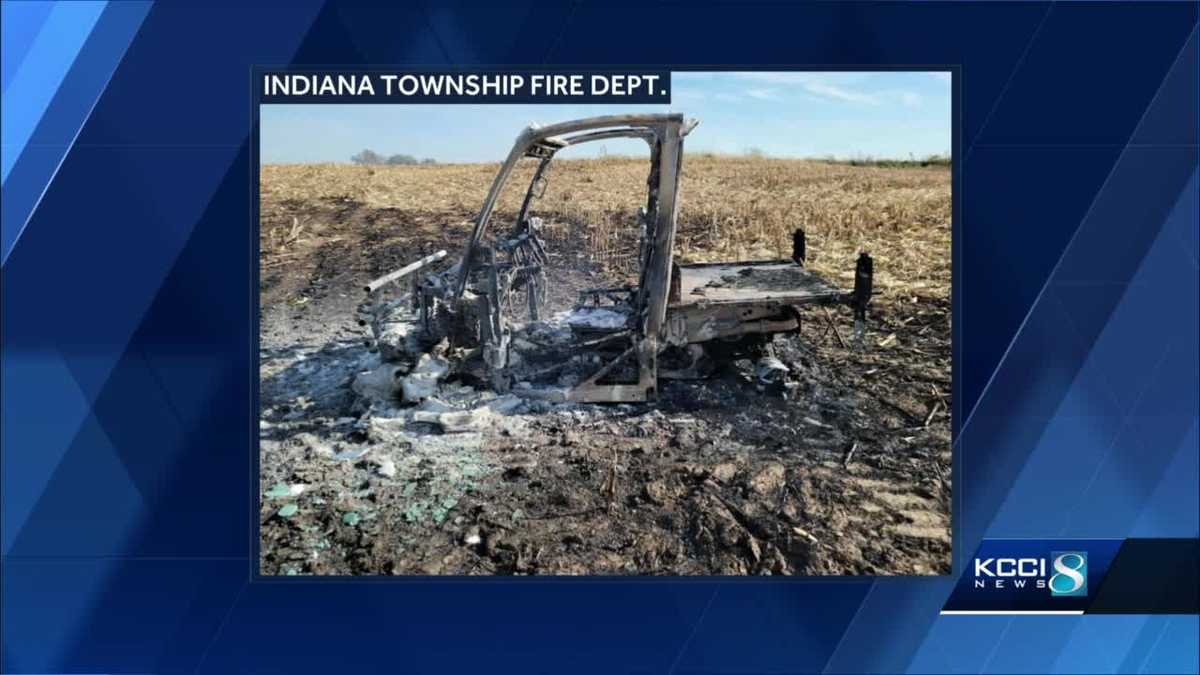 Gator UTV starts on fire that spreads to rural Iowa cornfields