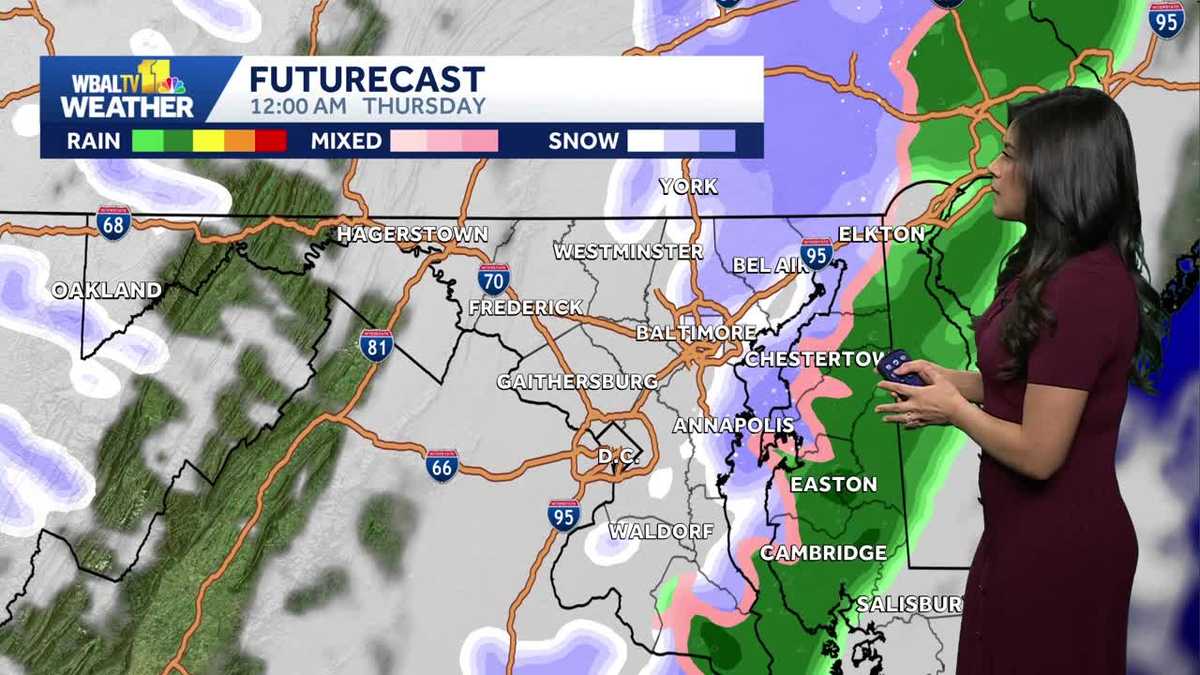 Brief warmup before showers arrive midweek