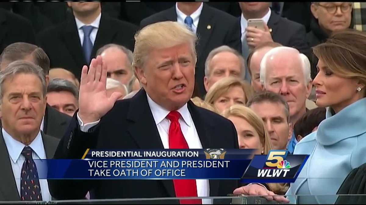 Donald Trump sworn in as 45th President of the United States