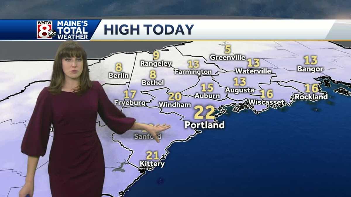 Gusty winds today will make it feel bitterly cold