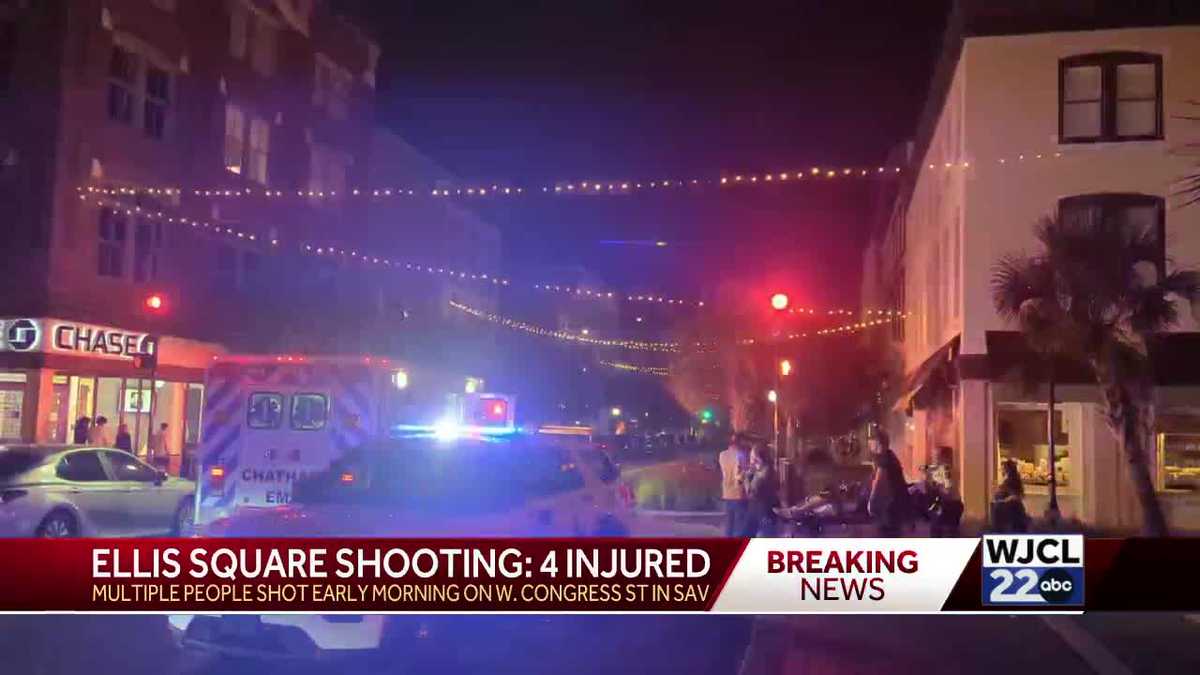 Savannah: Multiple people shot at Ellis Square