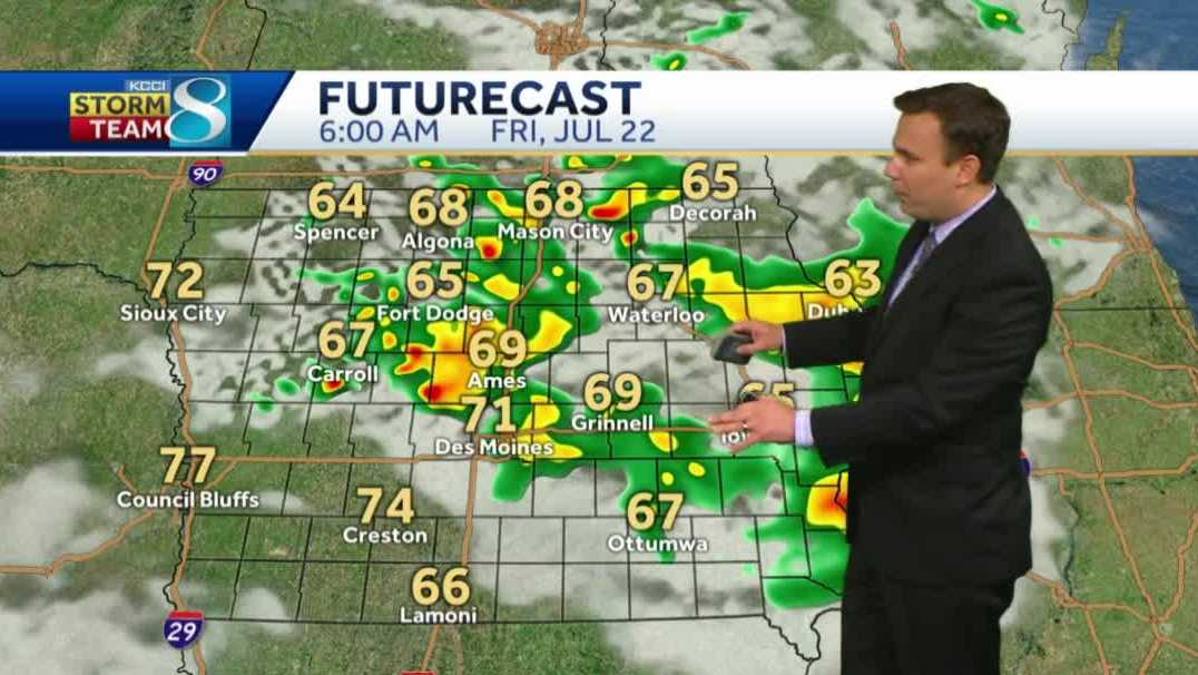 Forecast: Sweltering heat returns ahead of storm chances