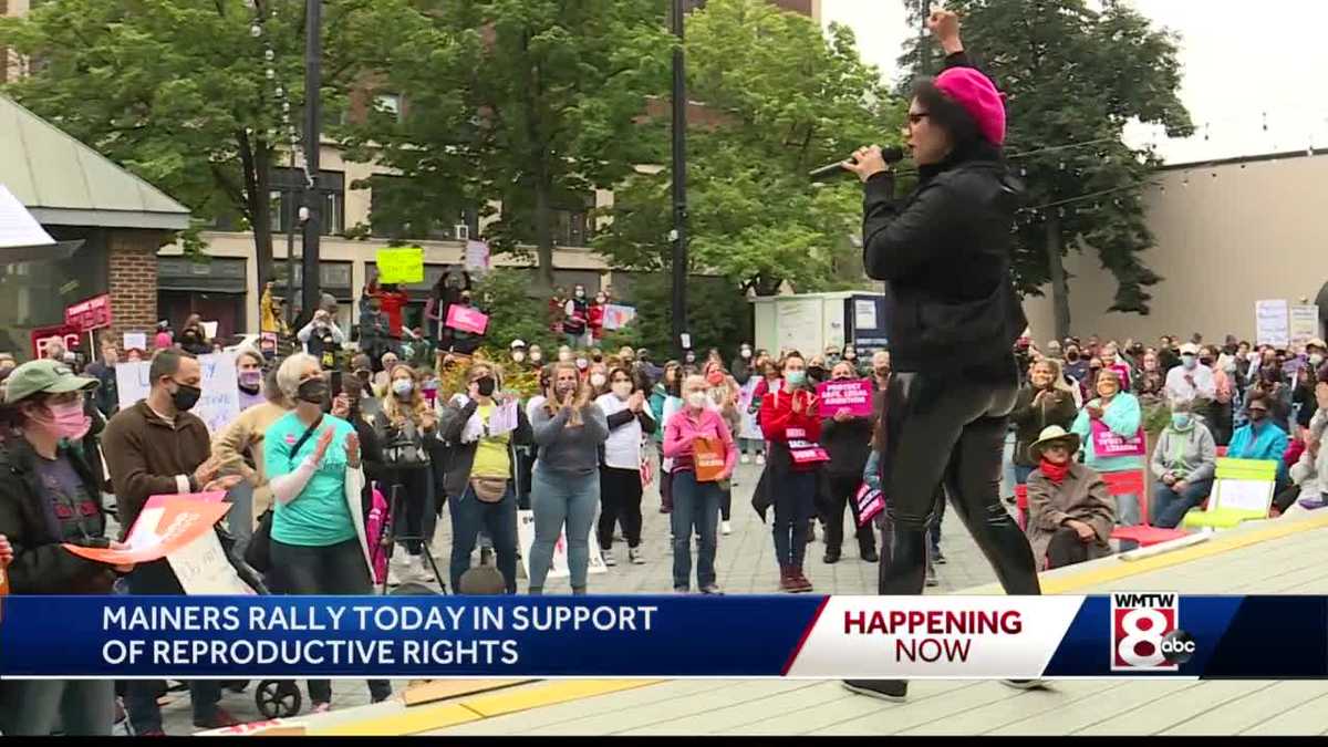 Portland rally for abortion access comes ahead of pivotal Supreme Court ...