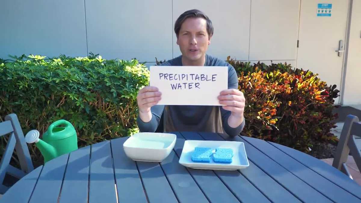 Importance of precipitable water in hurricane season forecasts