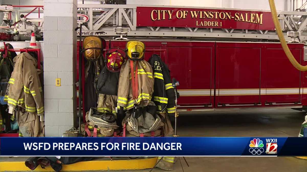 Winston-Salem Fire Department prepares for possible fire danger