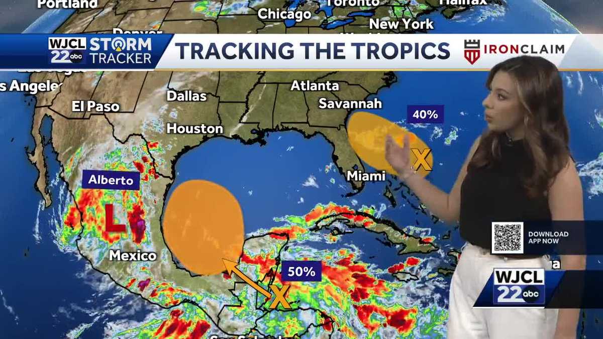 Rain chances increase by Friday, plus a look at the tropics