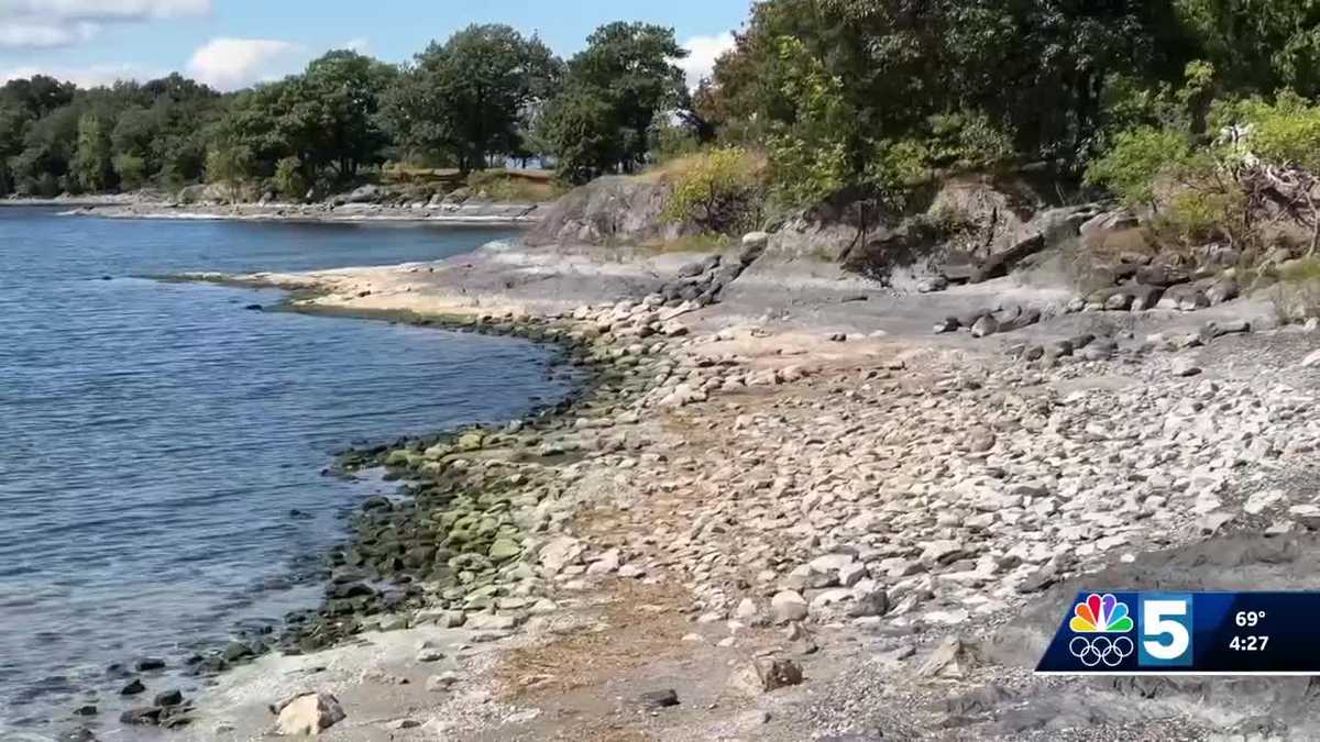 Lake Champlain water levels reaching record lows