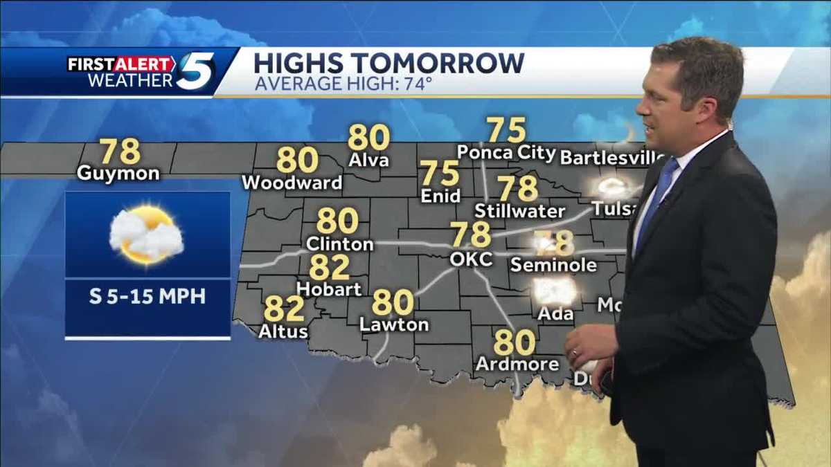 Spring temps return tomorrow