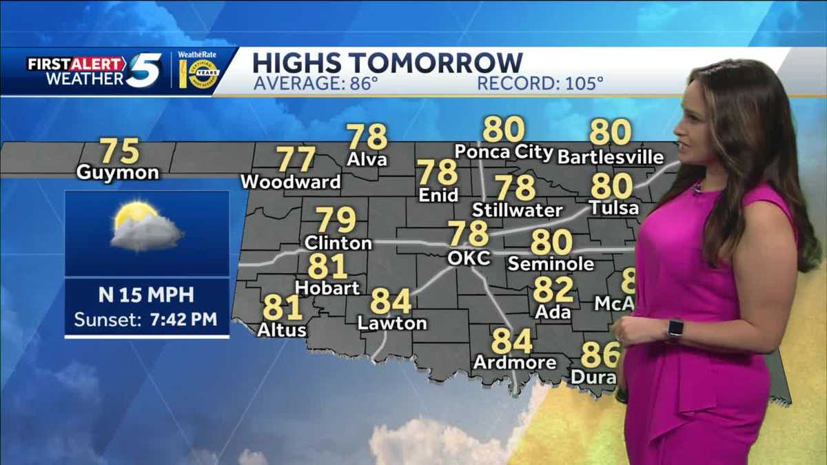 Cold front moving in