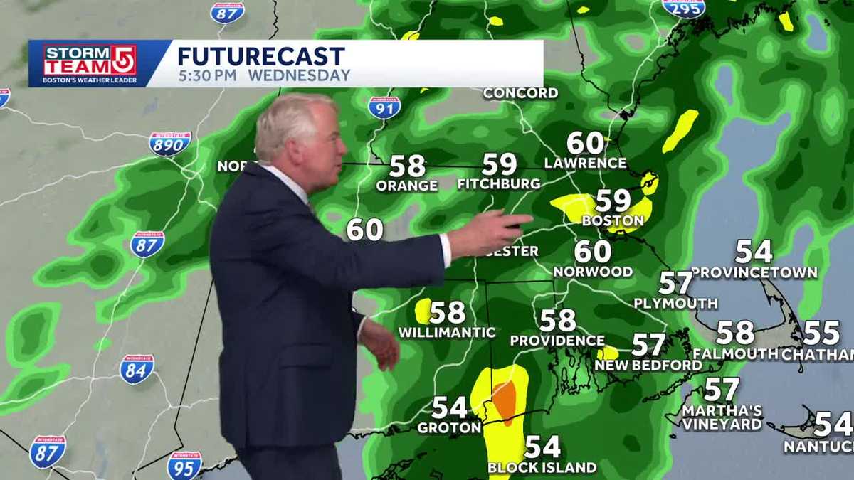 Video: Rainy Wednesday ahead of unsettled weekend