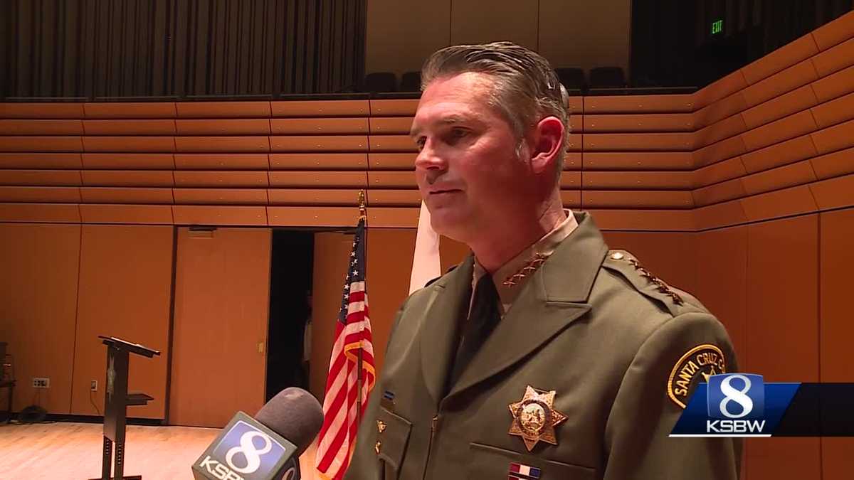 New Santa Cruz County sheriff sworn in New Santa Cruz County sheriff sworn in