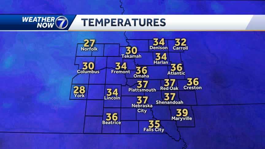Back above freezing Friday afternoon, drizzle and fog possible later ...