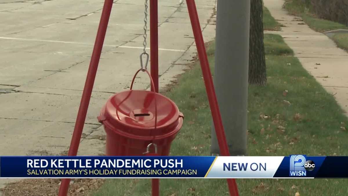 Salvation Army's red kettles back with modifications