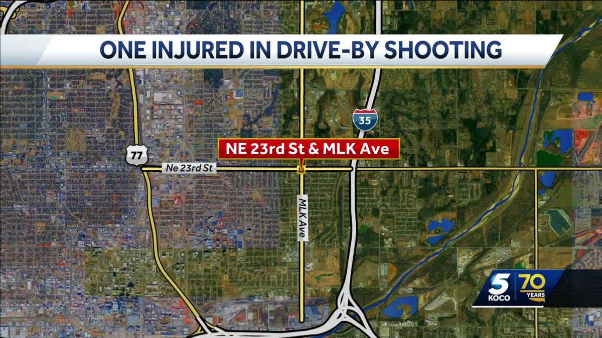One injured in drive-by shooting in northeast OKC