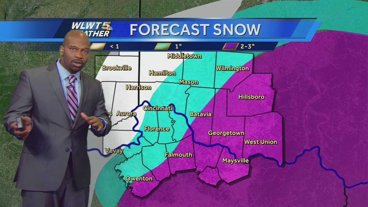 A Glancing Shot Of Snow