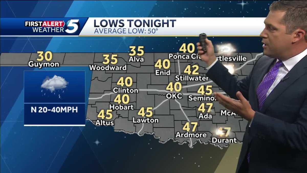 Strong cold front tonight