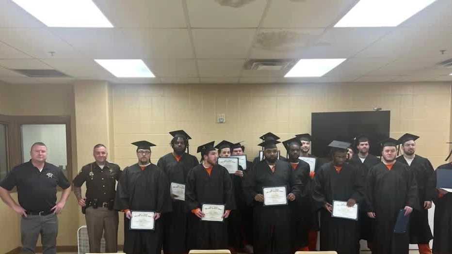 Clark County jail graduates largest GED class ever