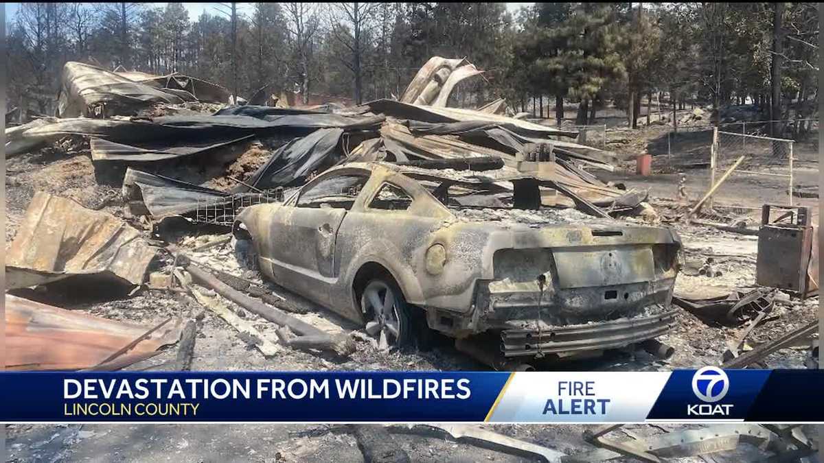 1,400 structures burned from Ruidoso wildfires, 500 of them homes