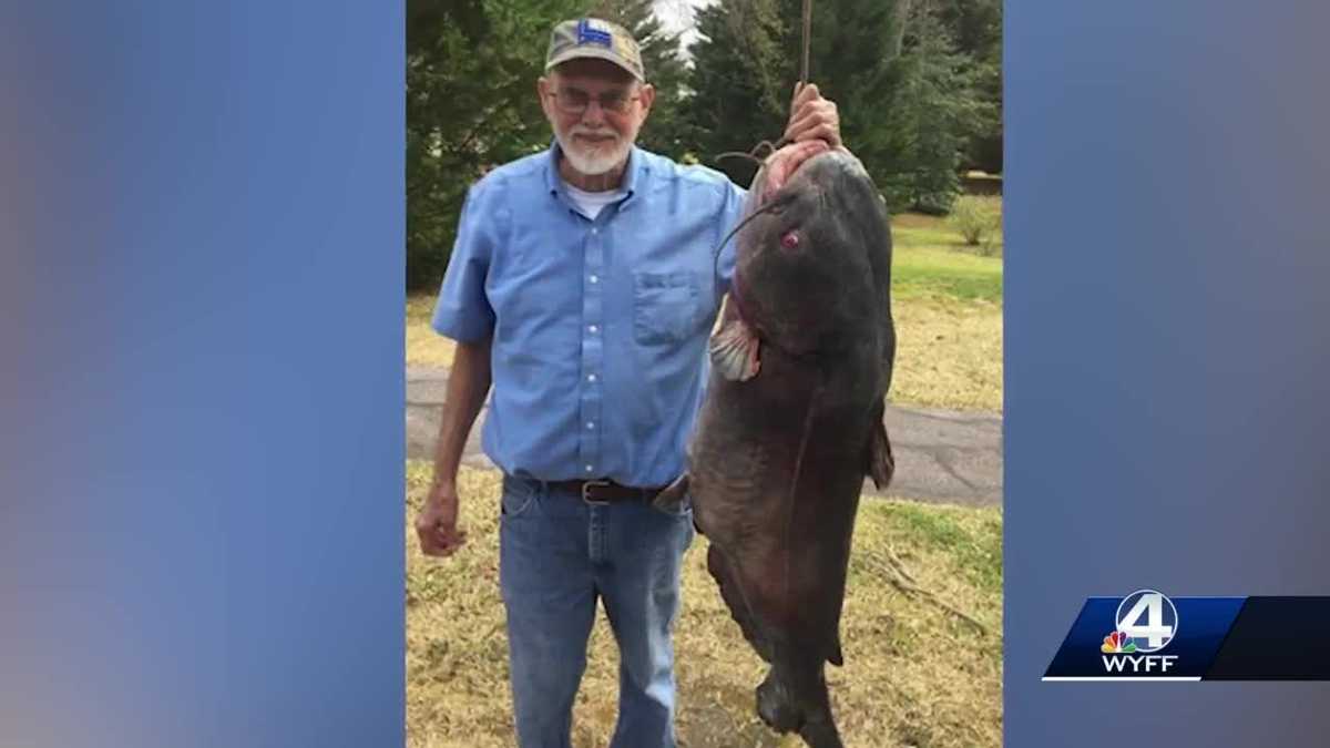 Walhalla man reels in 89-lb. catfish on Lake Keowee