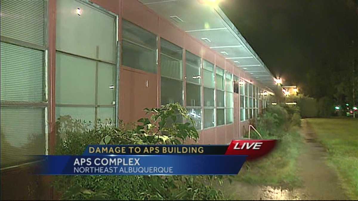 Rain Causes Damage to APS Building