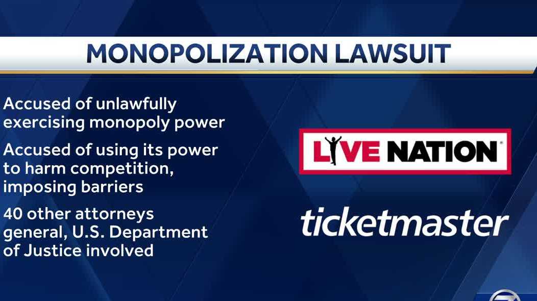 Nebraska attorney general joins lawsuit against Ticketmaster