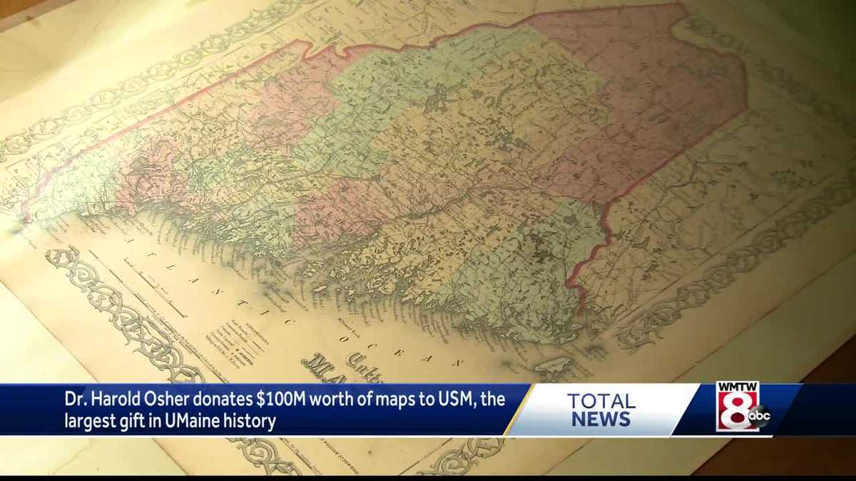 USM received donation of maps valued at $100 million