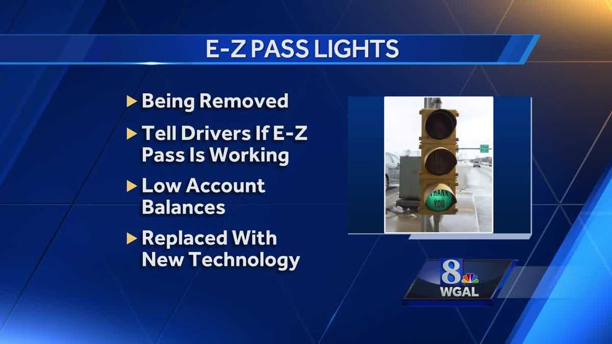 Traffic light 'E-Z Pass' readers to be removed from PA Turnpike toll ...