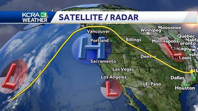 Hazy sunshine and temps in the 80s for a while